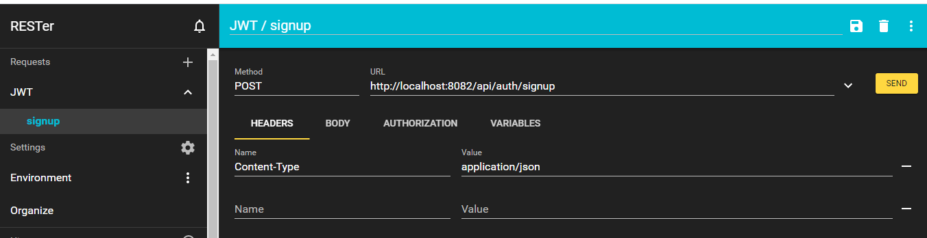 Spring Boot JWT demo | jwt-spring-boot-template